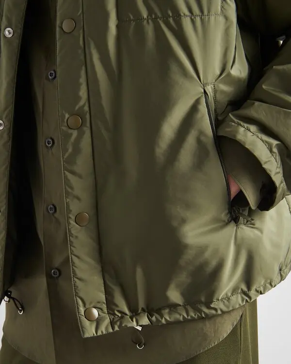 Prada Re-Nylon Jacket - Military Green | Editorialist